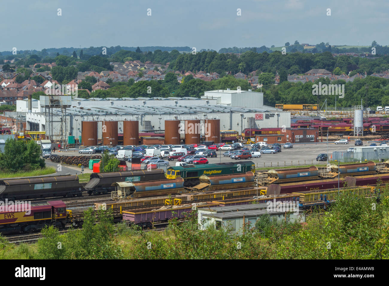 Toton Traction Maintenance Depot. The future site of the East Midlands ...