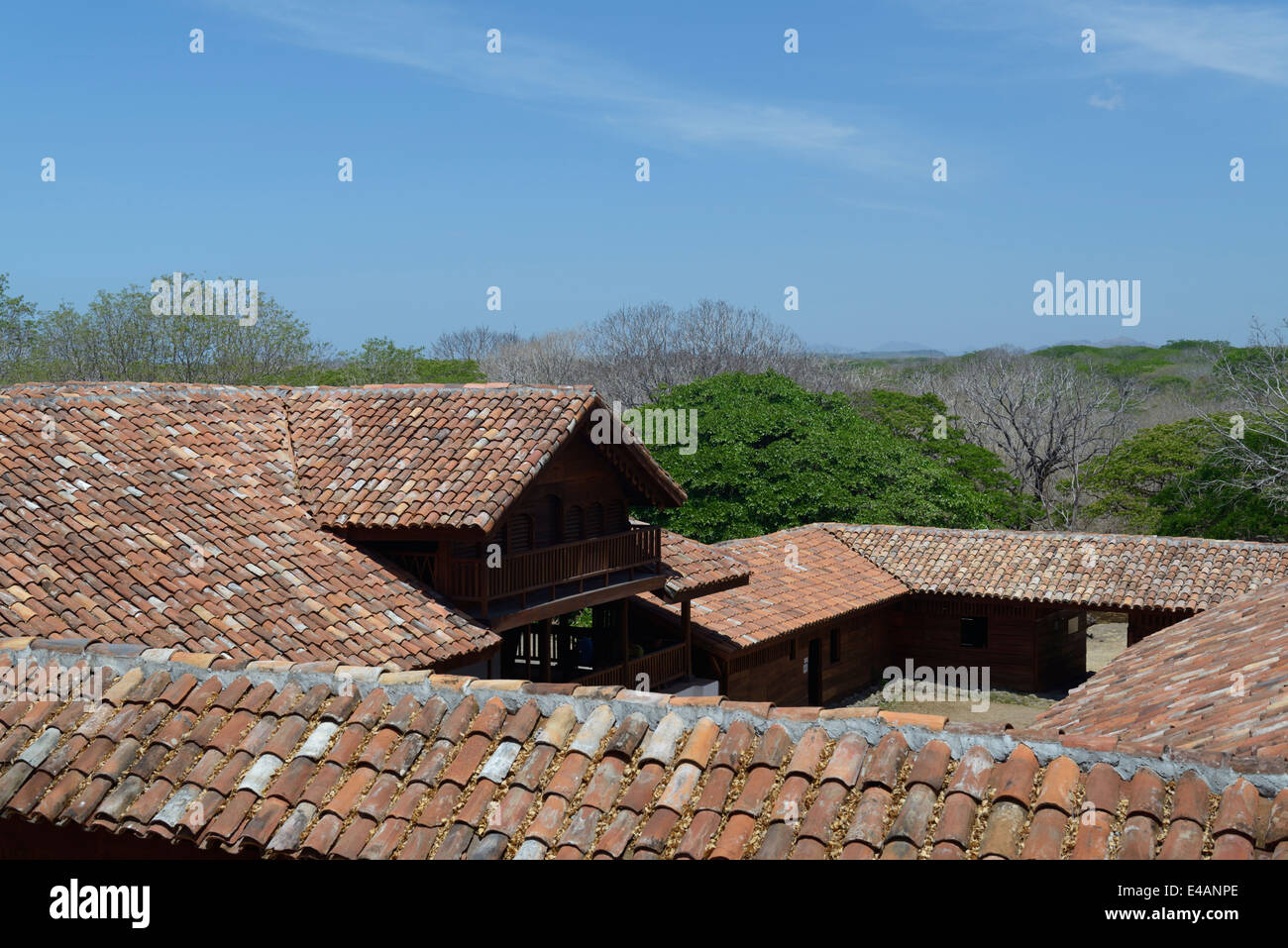 La Casona, historical hacienda, Santa Rosa National Park, Guanacaste ...