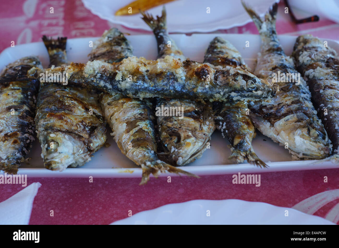 Bbq sardines hi-res stock photography and images - Alamy