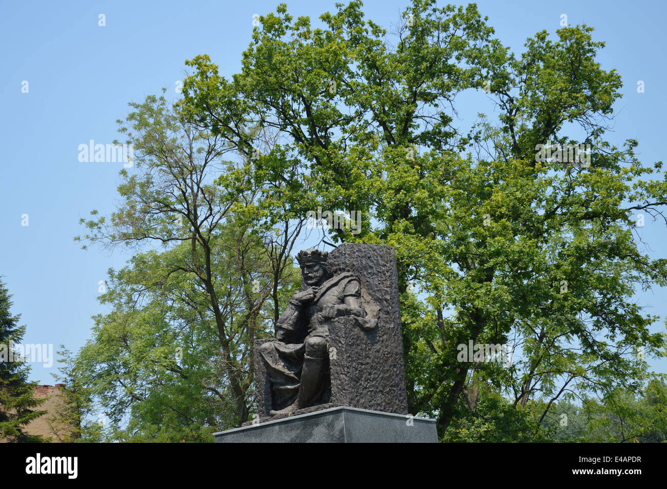 Monument bosnia king tvrtko kotromanic hi-res stock photography and ...