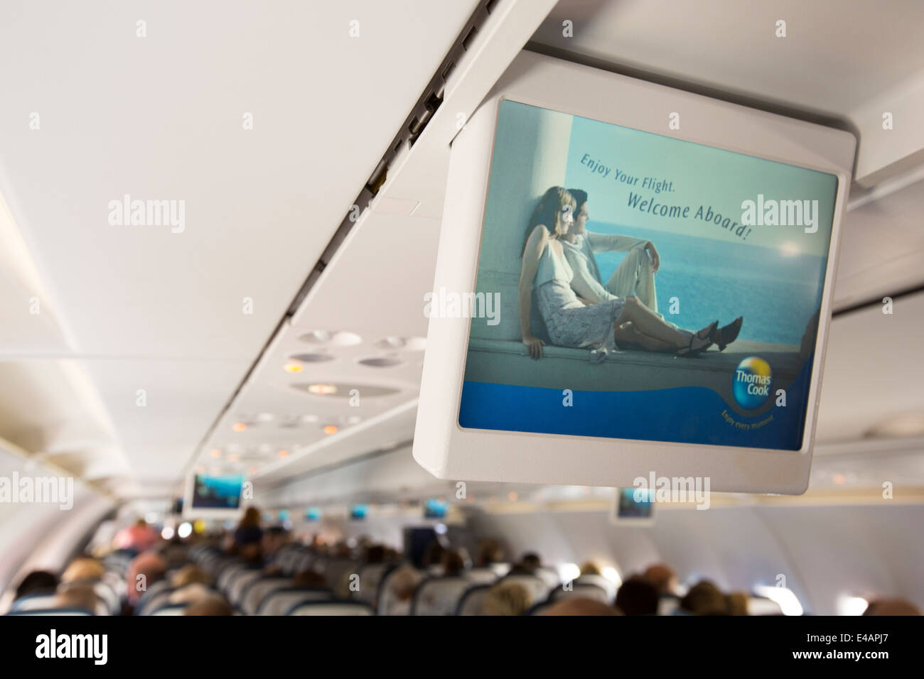 Tv airplane hi-res stock photography and images - Alamy