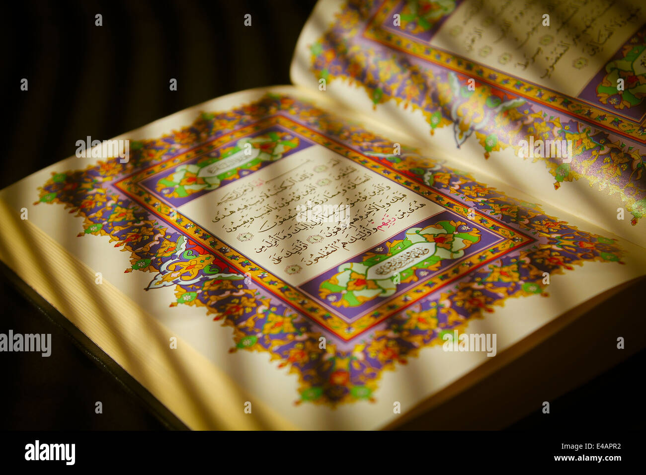 Holy Quran Book Stock Photo - Alamy