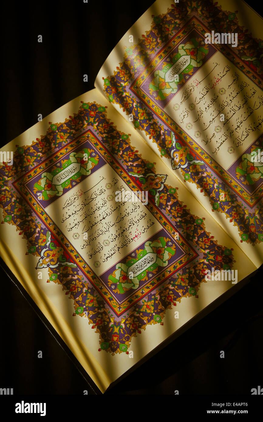 Holy Quran Book Stock Photo - Alamy