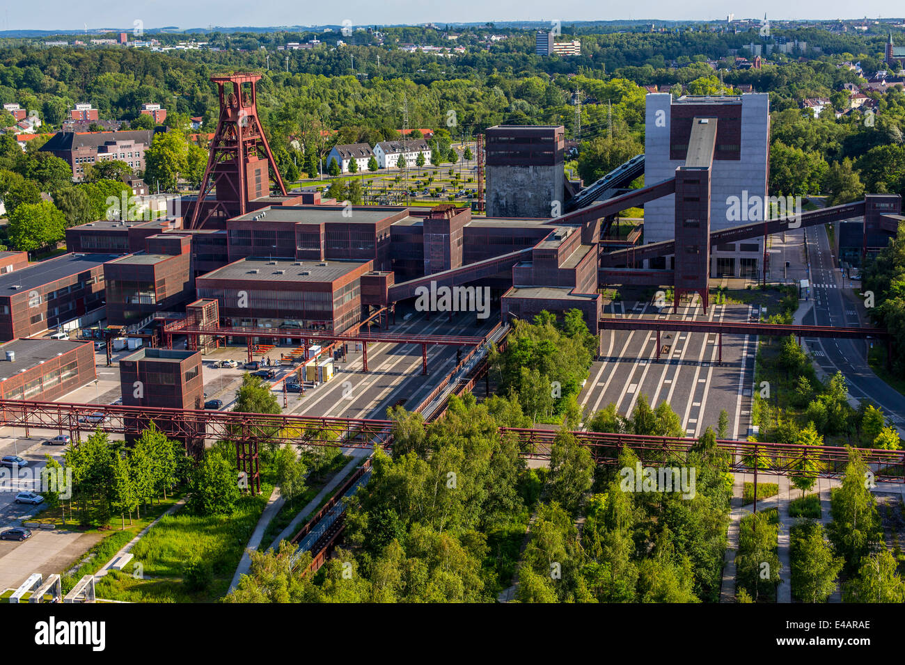UNESCO world heritage site, Zeche Zollverein, Essen, Germany. Formerly ...