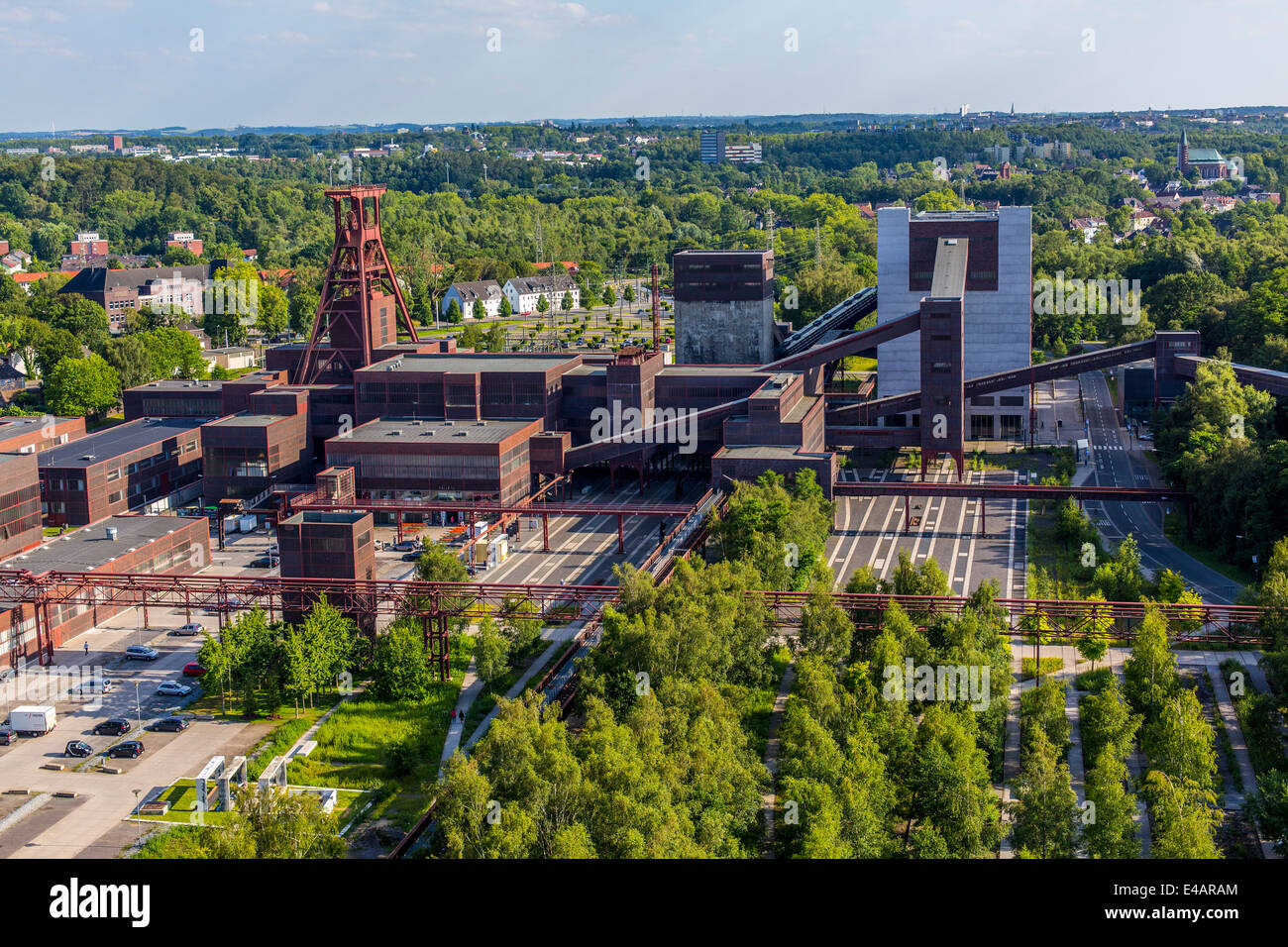 UNESCO world heritage site, Zeche Zollverein, Essen, Germany. Formerly ...