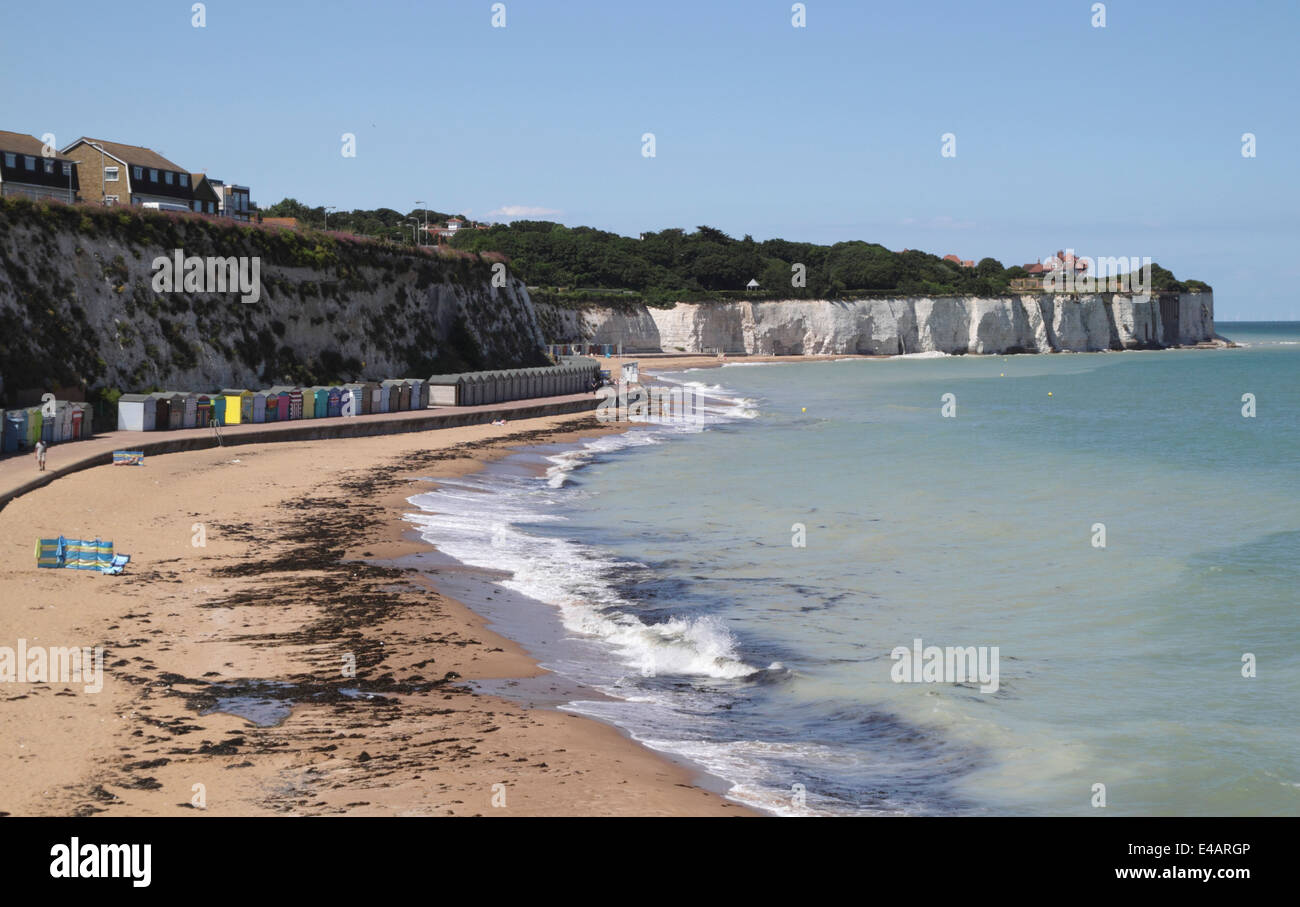 Stone Bay Beach Broadstairs Kent Stock Photo - Alamy