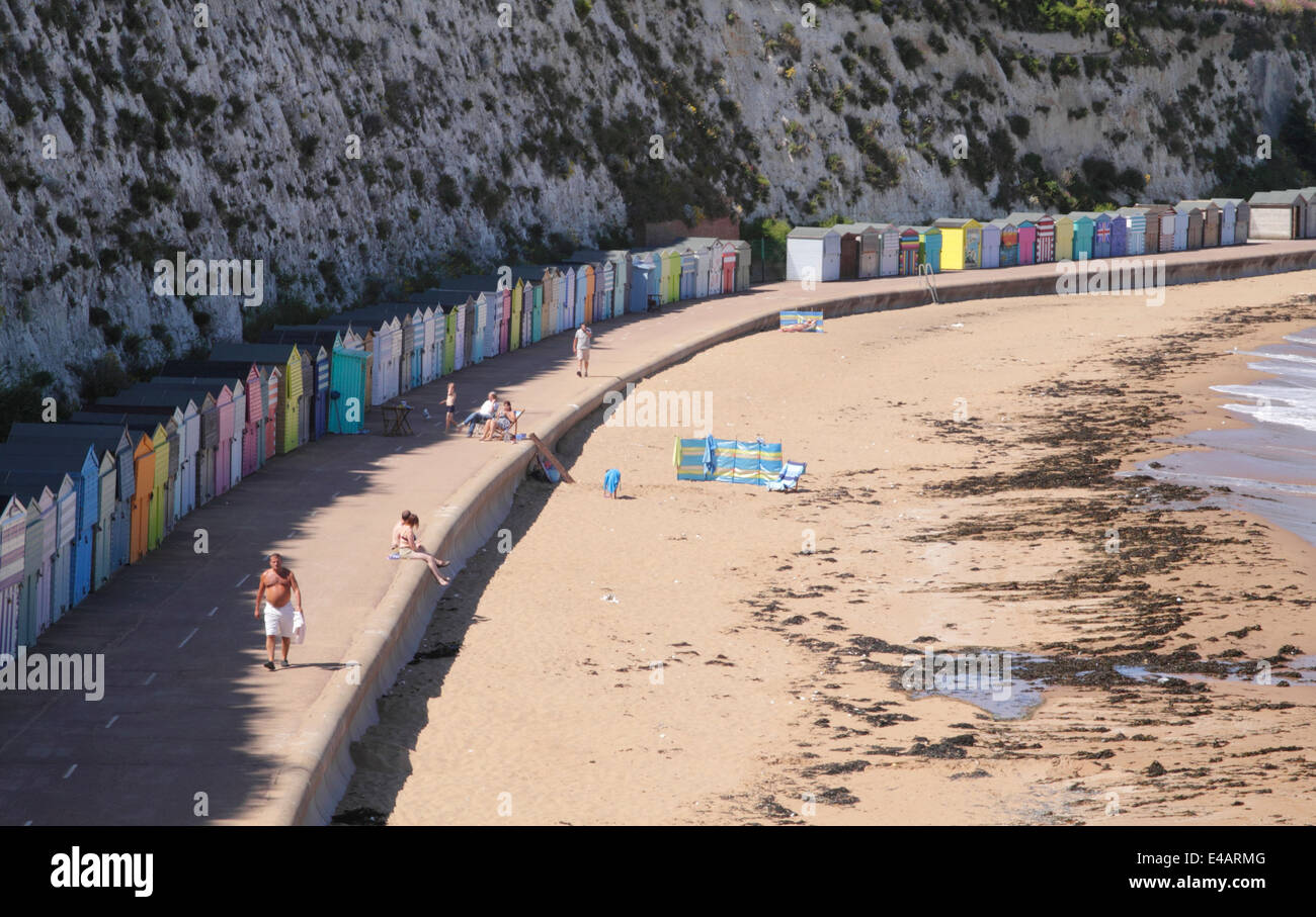 Beach Huts at Stone Bay Broadstairs Kent Stock Photo - Alamy