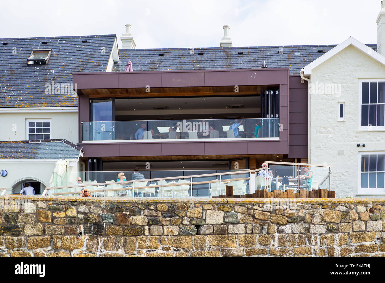 Godolphin Arms at Marazion, Near Penzance, Cornwall England Stock Photo ...