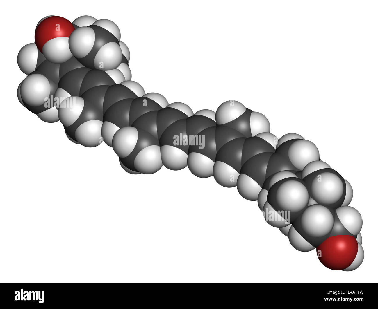 Lutein carotenoid molecule. Nutrient present in green leafy vegetables ...