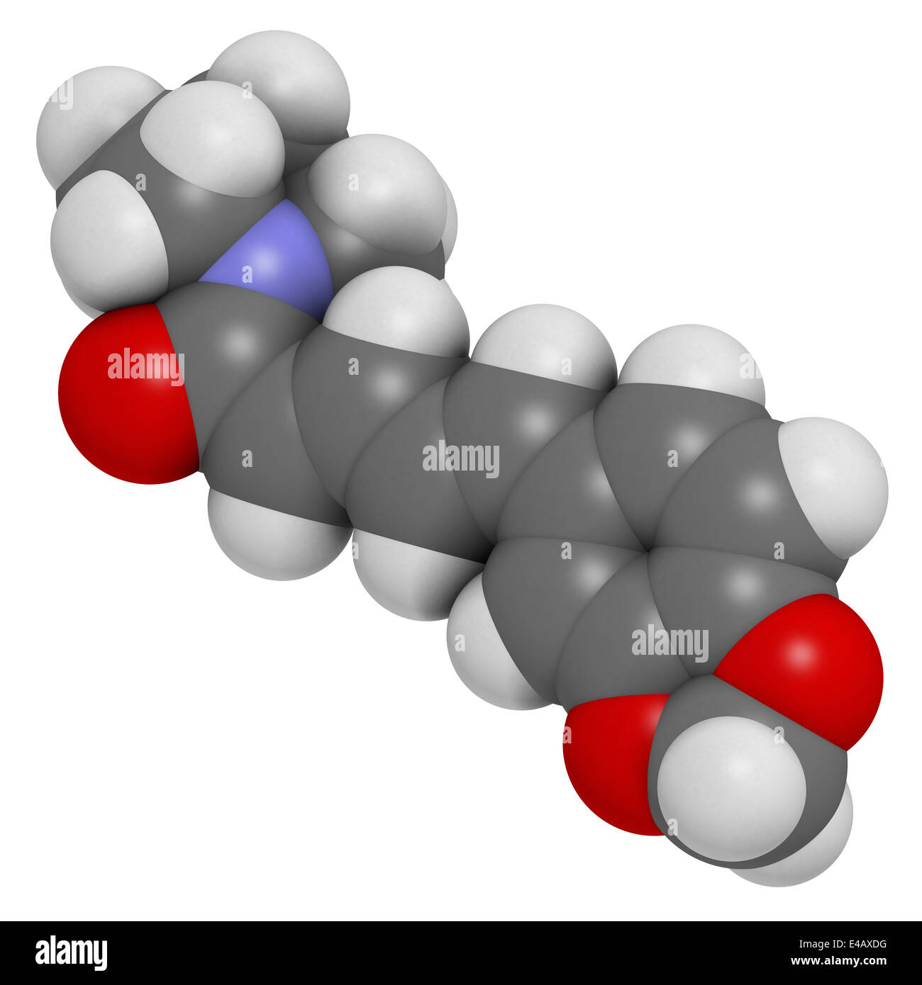 Piperine black pepper molecule. Responsible for the pungency of black ...