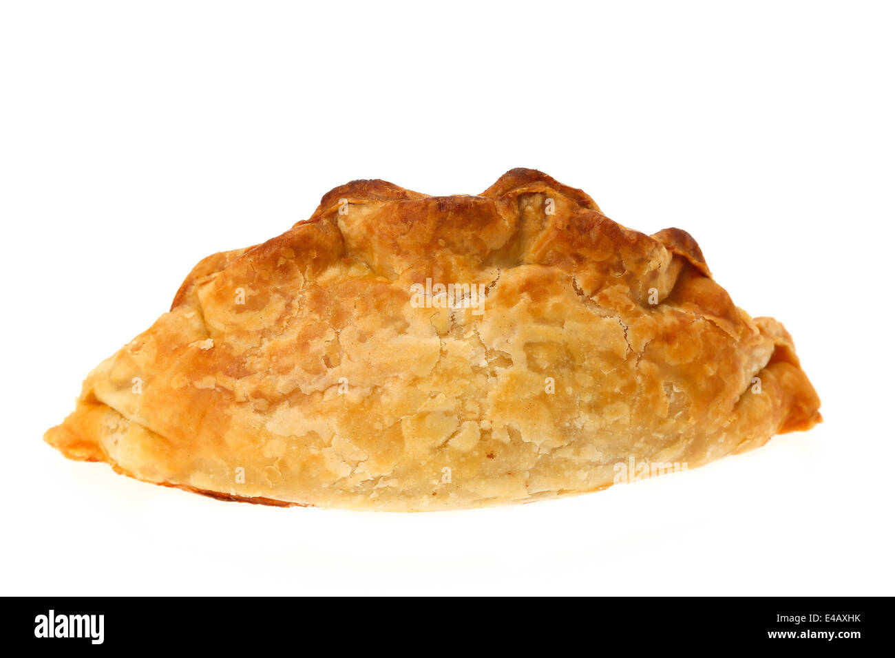 Cornish pasty - studio shot with a white background Stock Photo - Alamy