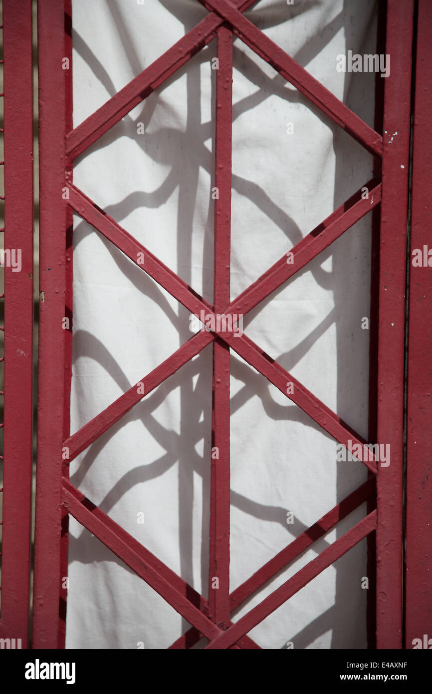 Metal Gate and Door Decoration at Heybeliada Istanbul Turkey Stock ...