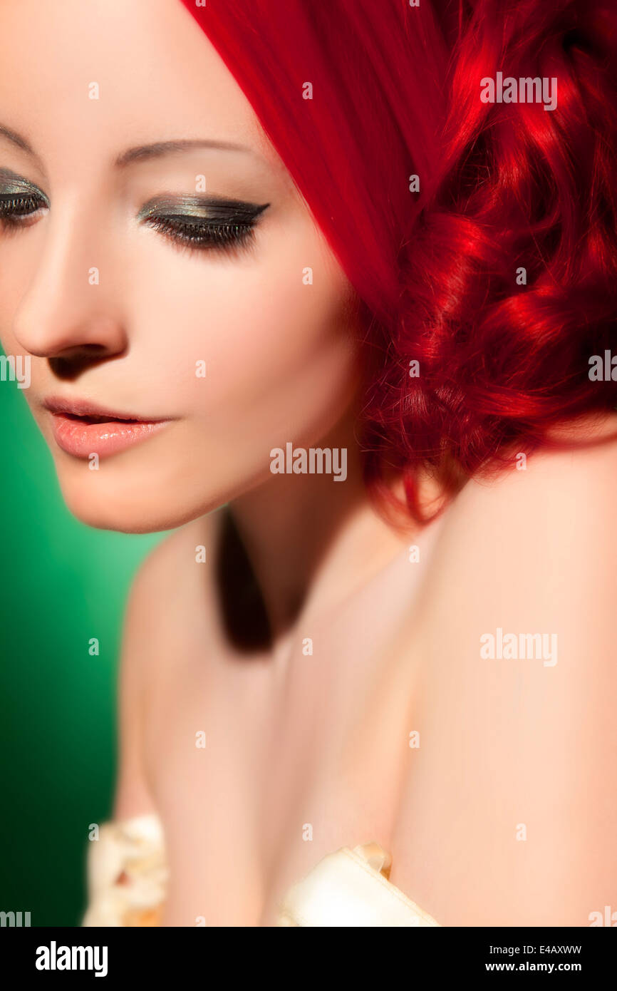 Beautiful, elegant woman Stock Photo - Alamy