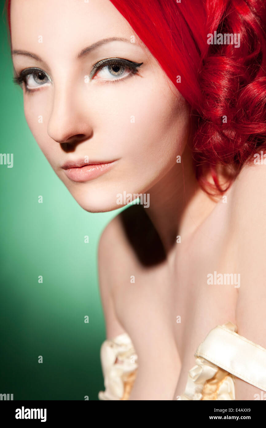 Beautiful, elegant woman Stock Photo - Alamy