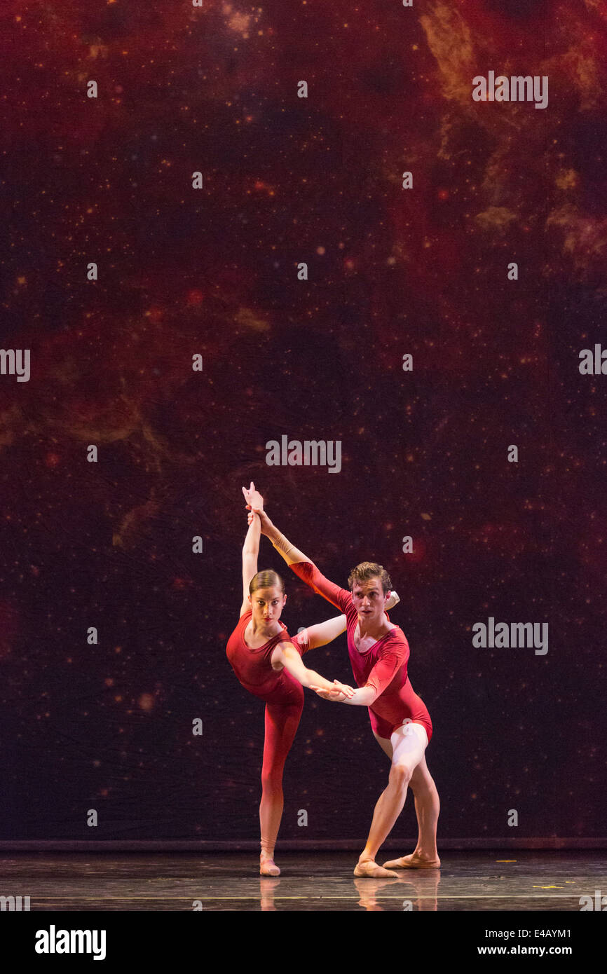 New English Ballet Theatre (NEBT), Peacock Theatre, London. Orbital ...