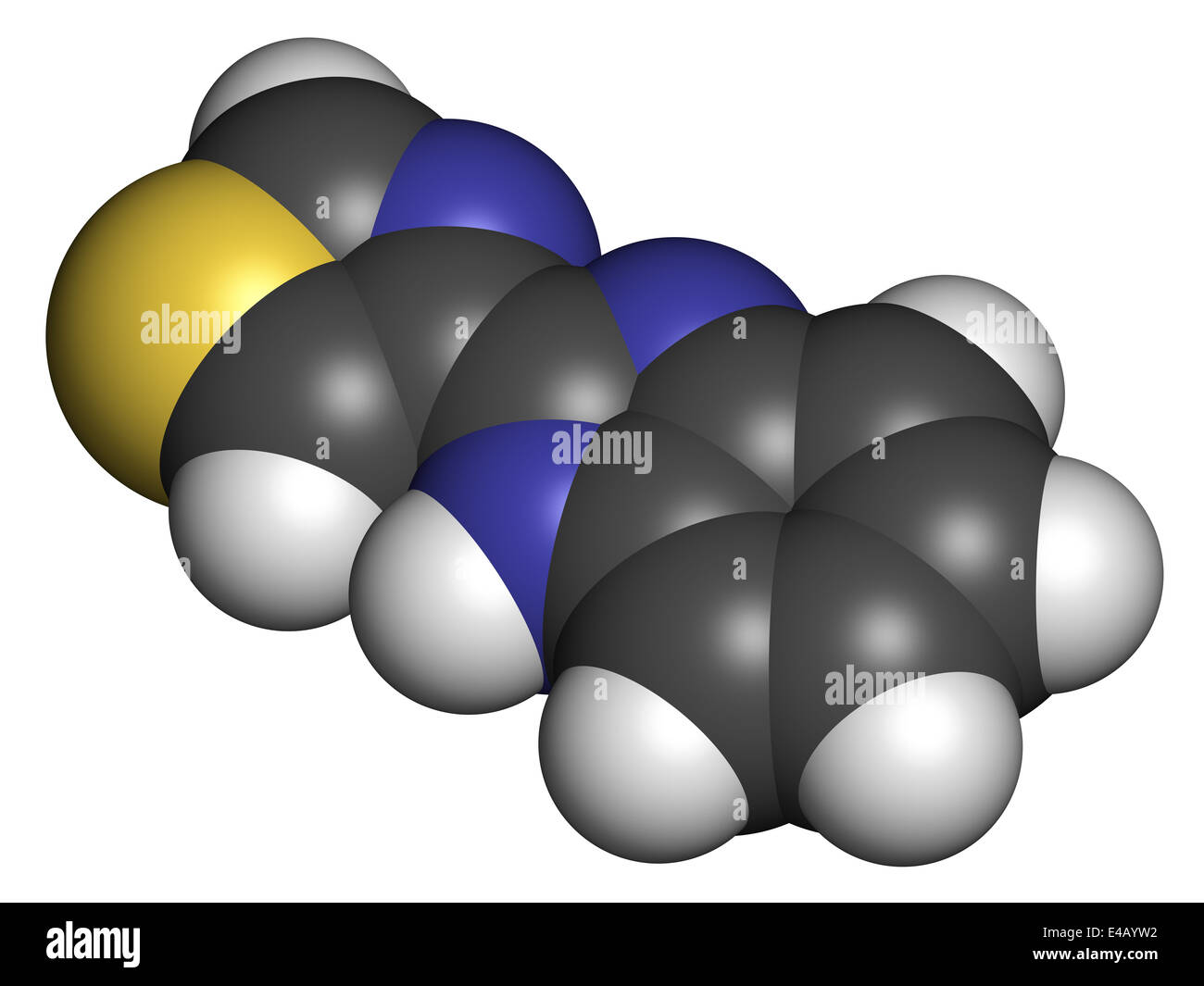 thiabendazole (tiabendazole) fungicidal and anti-parasite molecule ...