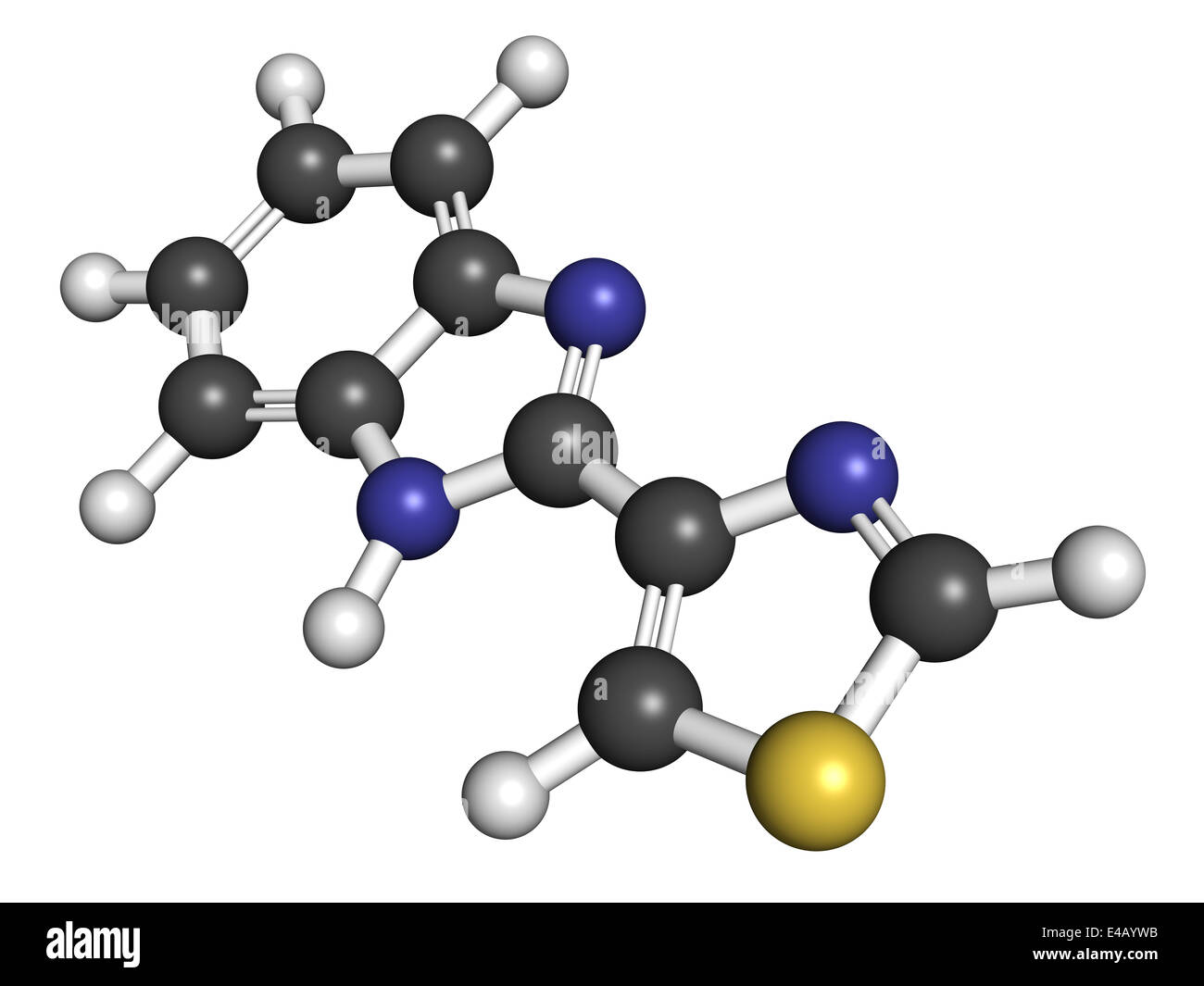 thiabendazole (tiabendazole) fungicidal and anti-parasite molecule ...
