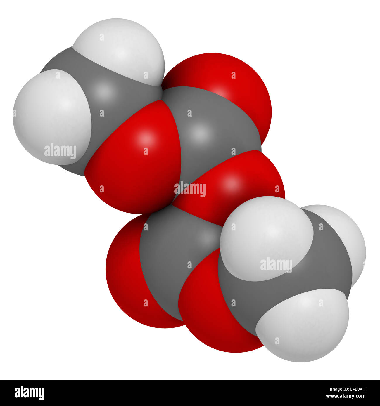 Dimethyl dicarbonate (DMDC) beverage preservative molecule. Additive ...