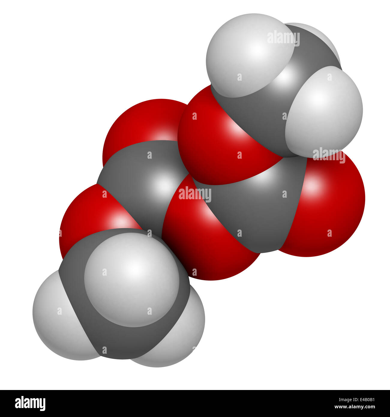 Dimethyl dicarbonate (DMDC) beverage preservative molecule. Additive ...