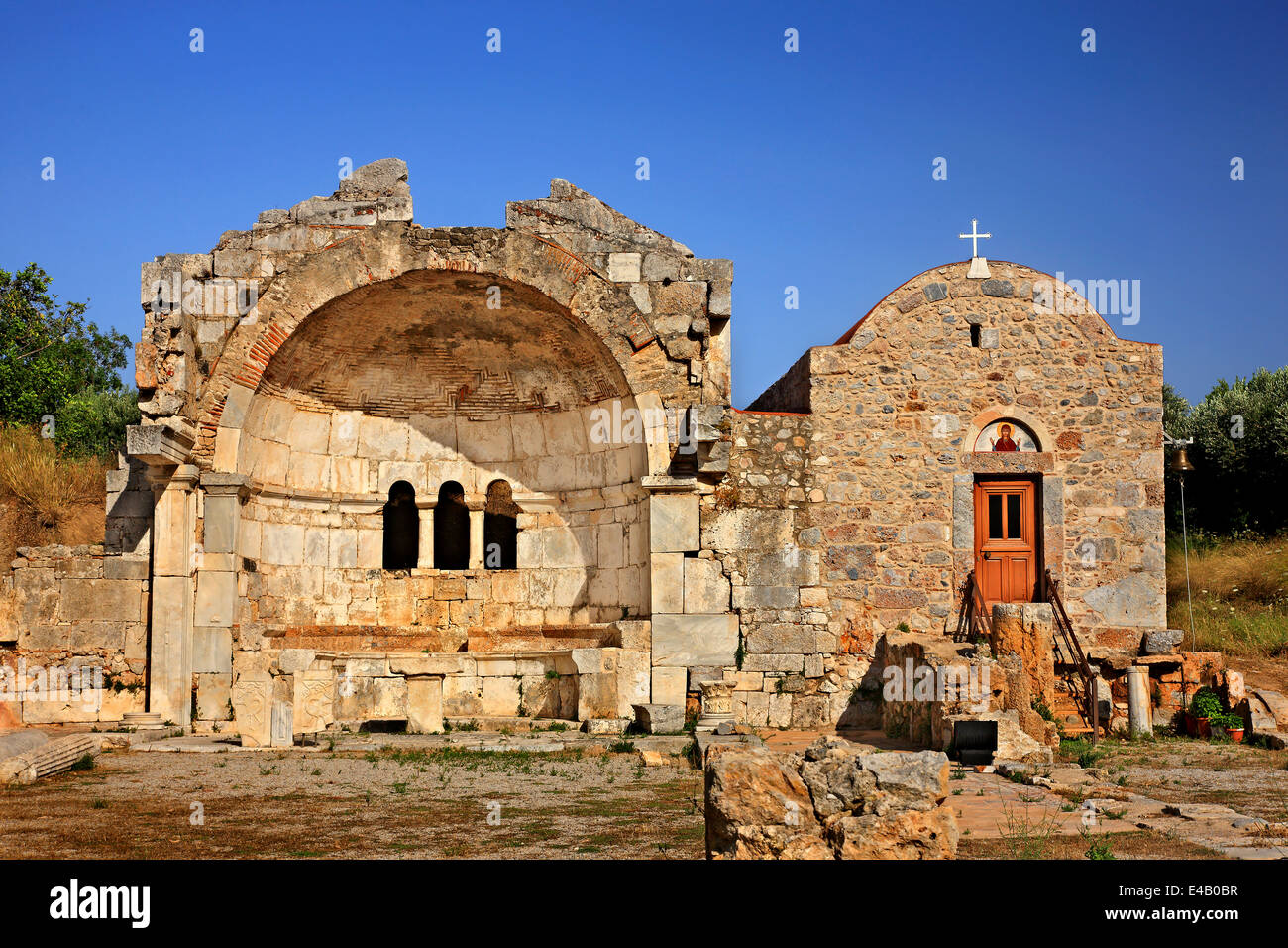 The early Christian Basilica (5th century AD) of Jesus Christ of ...