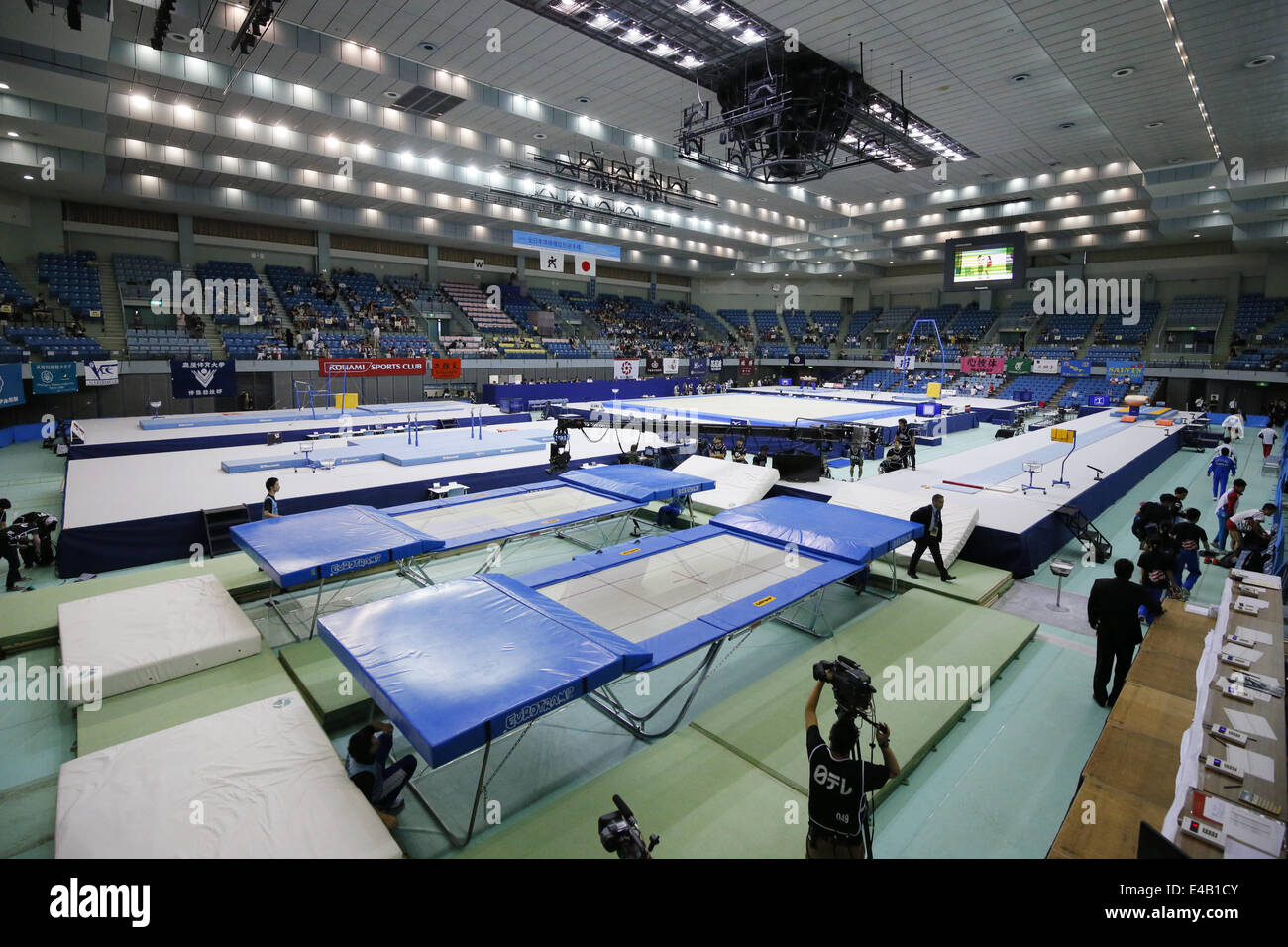 Chiba Port Arena, Chiba, Japan. 6th July, 2014. General view, JULY 6 ...