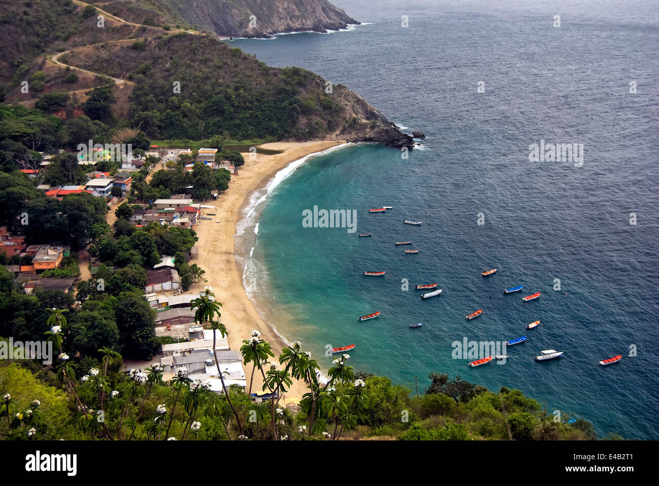 Chichiriviche de la Costa beach, Vargas state. Venezuela Stock Photo ...