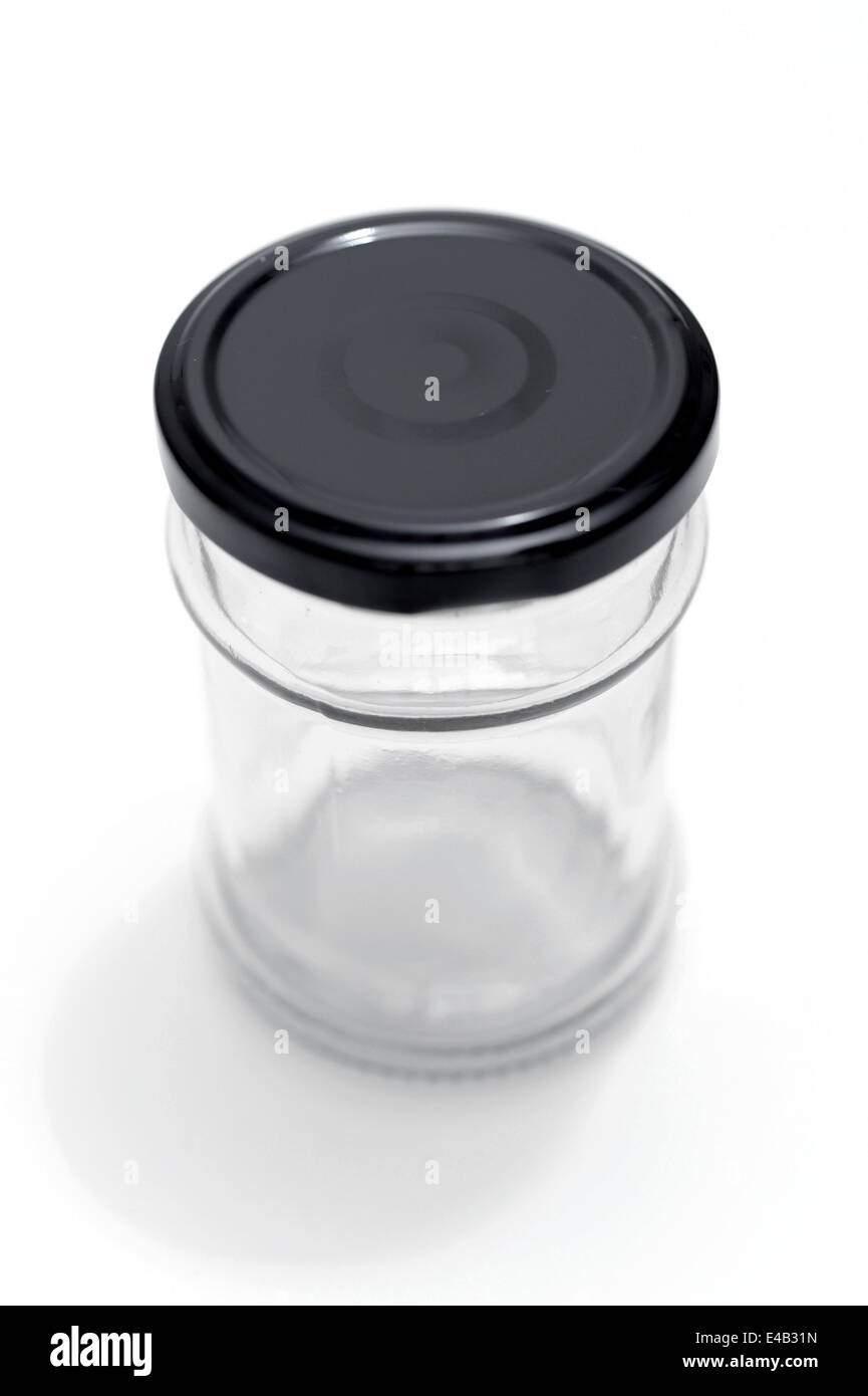 A close up shot of a glass jar Stock Photo - Alamy