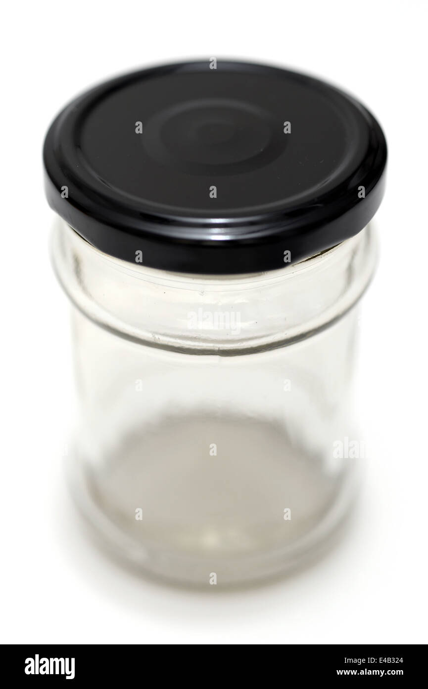 A close up shot of a glass jar Stock Photo - Alamy