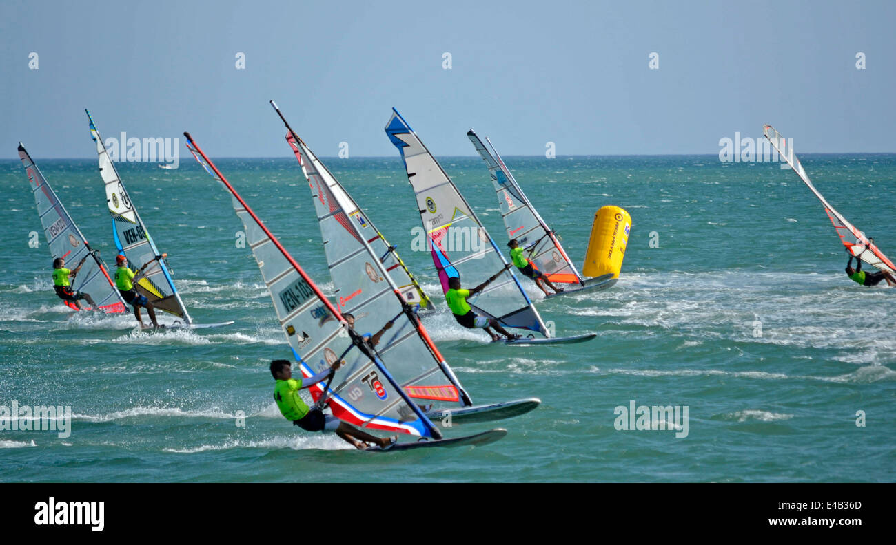 Windsurf race hi-res stock photography and images - Alamy
