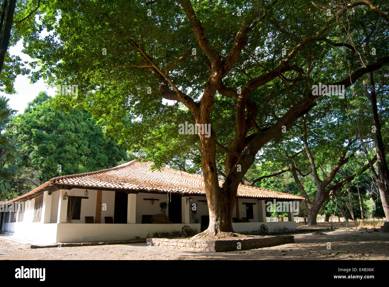 Venezuela Colonial House Stock Photo - Alamy