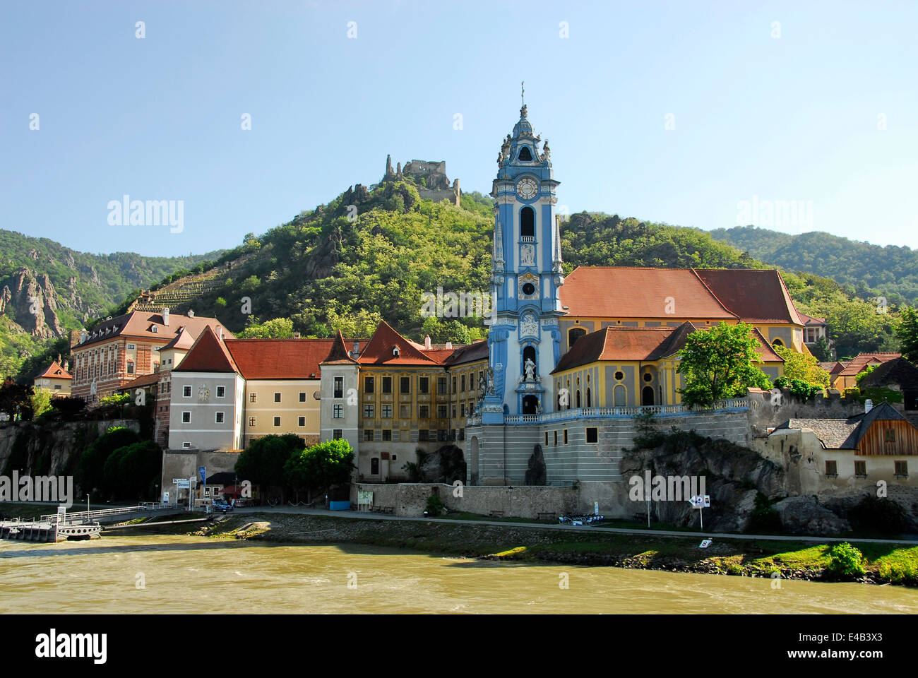 Durnstein on the River Danube in Austria Stock Photo - Alamy
