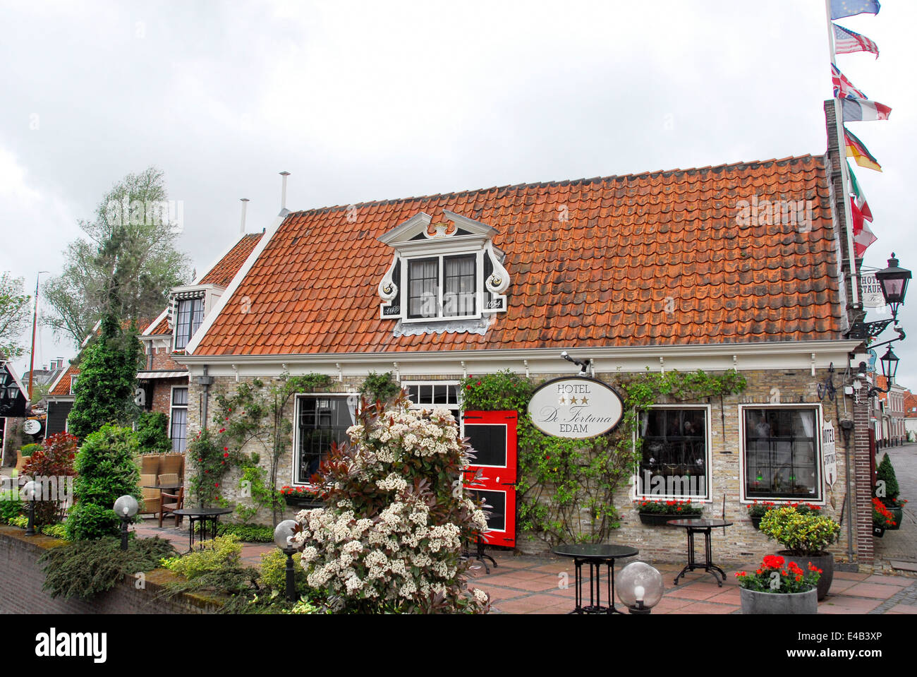 Hotel De Fortuna in the Town of Edam, Netherlands Stock Photo - Alamy