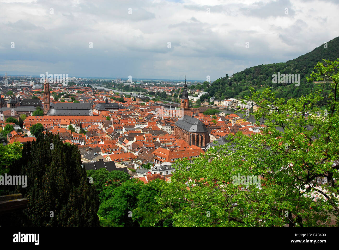 View of Old Town with the Church of the Holy Spirit from the Old ...