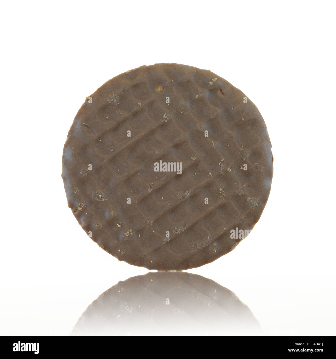 A close up shot of a chocolate biscuit Stock Photo - Alamy