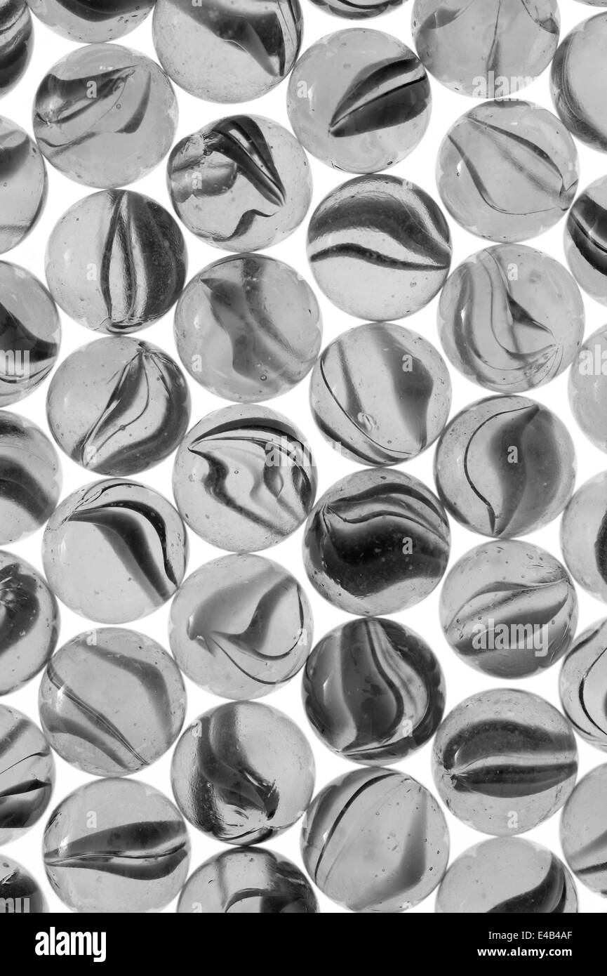 A close up shot of glass marbles Stock Photo - Alamy