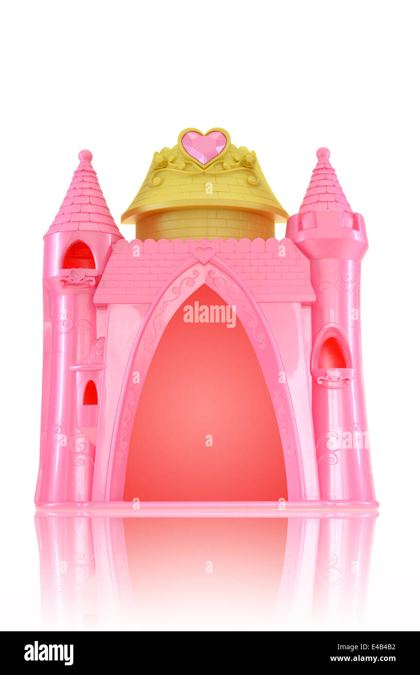 A close up shot of a toy castle Stock Photo - Alamy