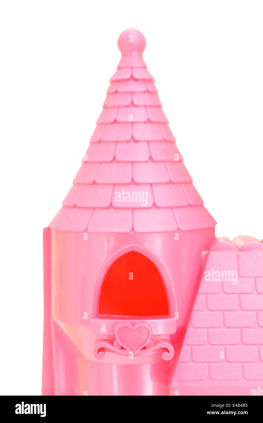 A close up shot of a toy castle Stock Photo - Alamy