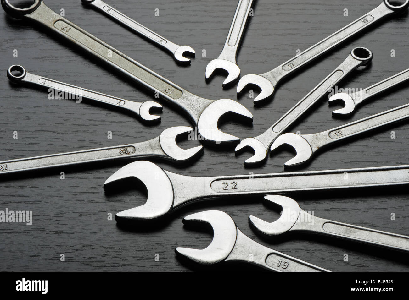 Wrenches backgrounds hi-res stock photography and images - Alamy
