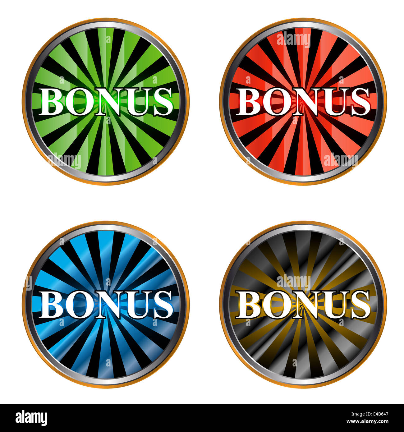 Vector set from four Cut Out Stock Images & Pictures - Alamy