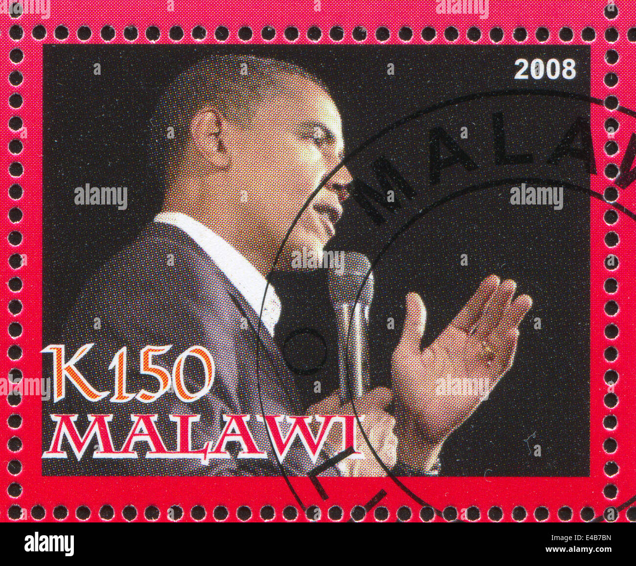 Us stamp obama hi-res stock photography and images - Alamy