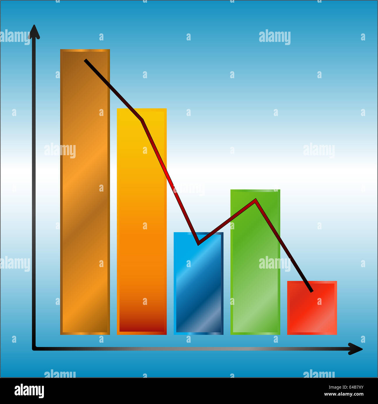 Colored chart hi-res stock photography and images - Alamy