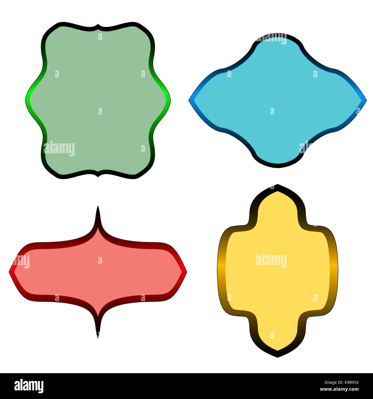 Ornate labels hi-res stock photography and images - Alamy