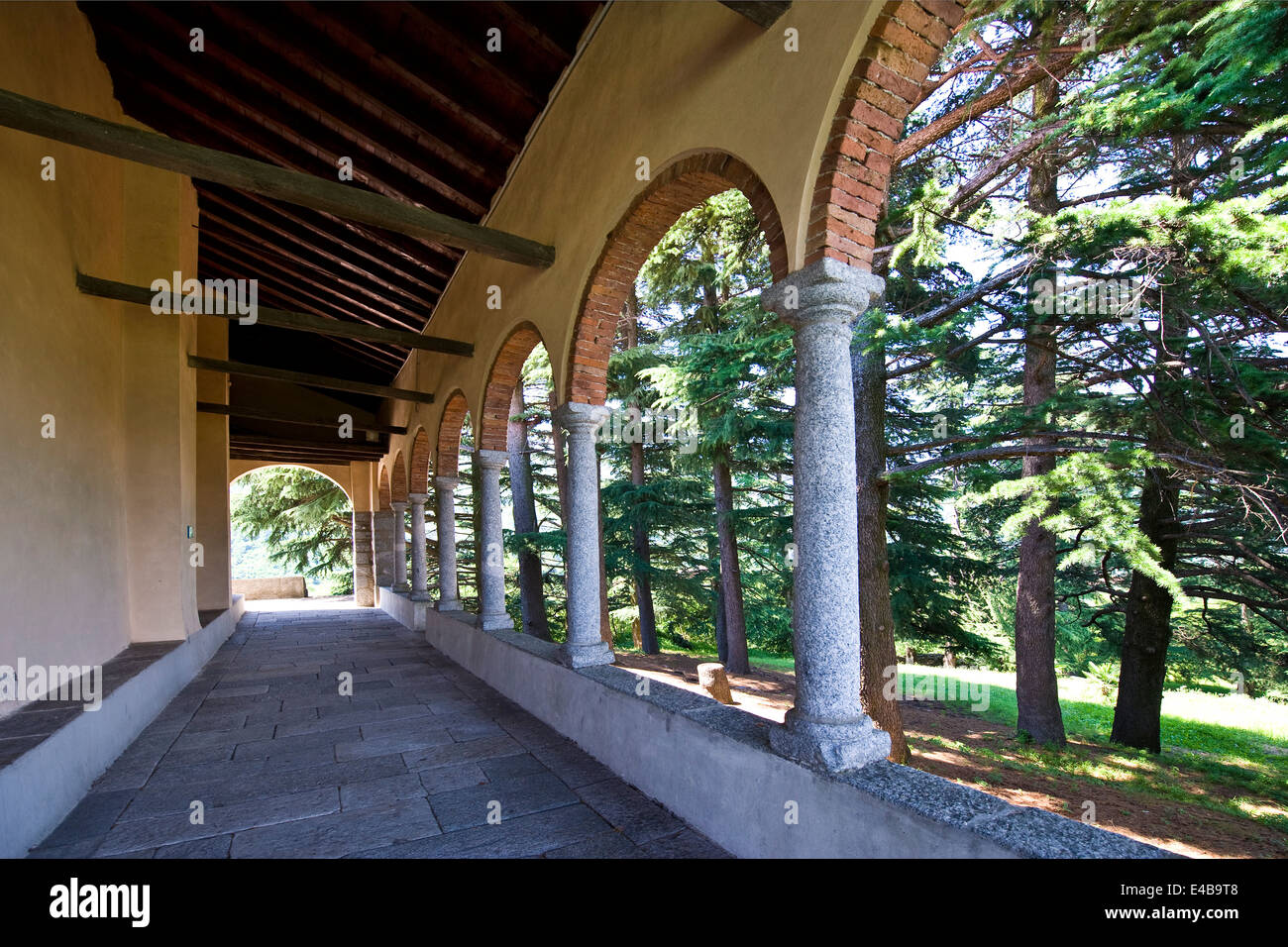 Italy, Lombardy, Airuno, Madonna della pace sanctuary, Santuario della ...