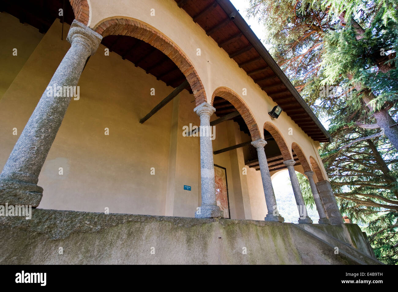 Italy, Lombardy, Airuno, Madonna della pace sanctuary, Santuario della ...