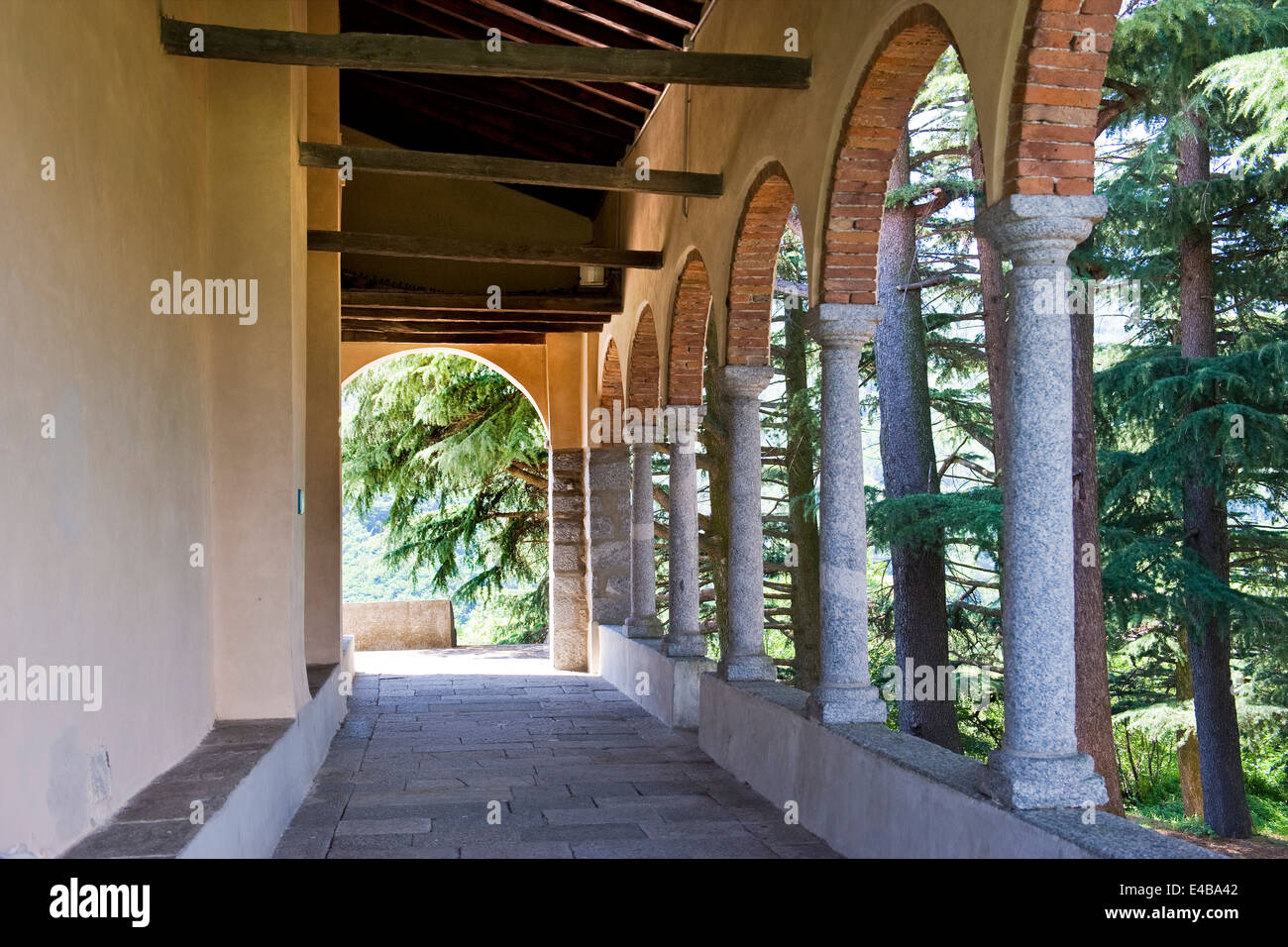 Italy, Lombardy, Airuno, Madonna della pace sanctuary, Santuario della ...