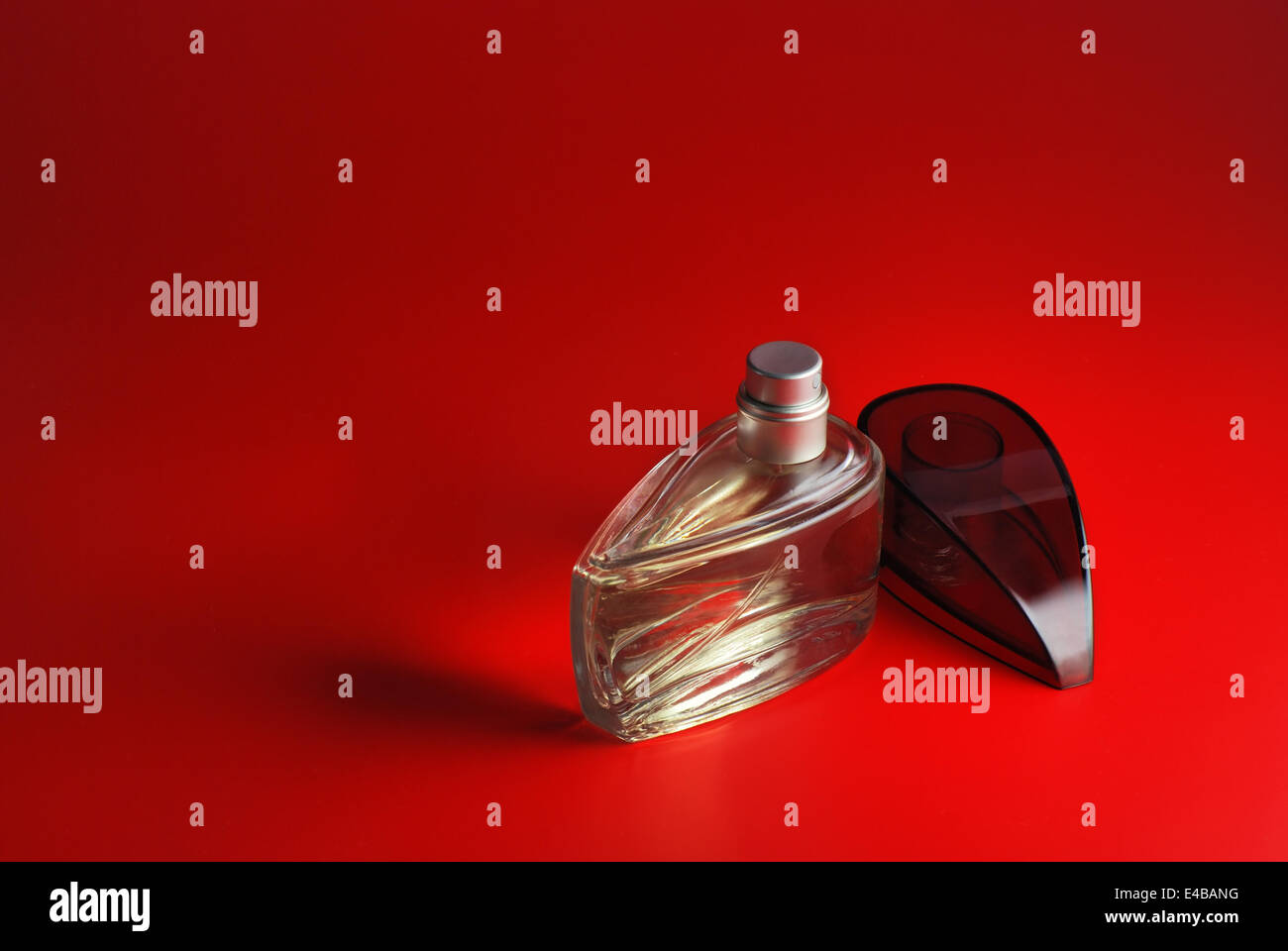 bottle perfume for red Stock Photo - Alamy