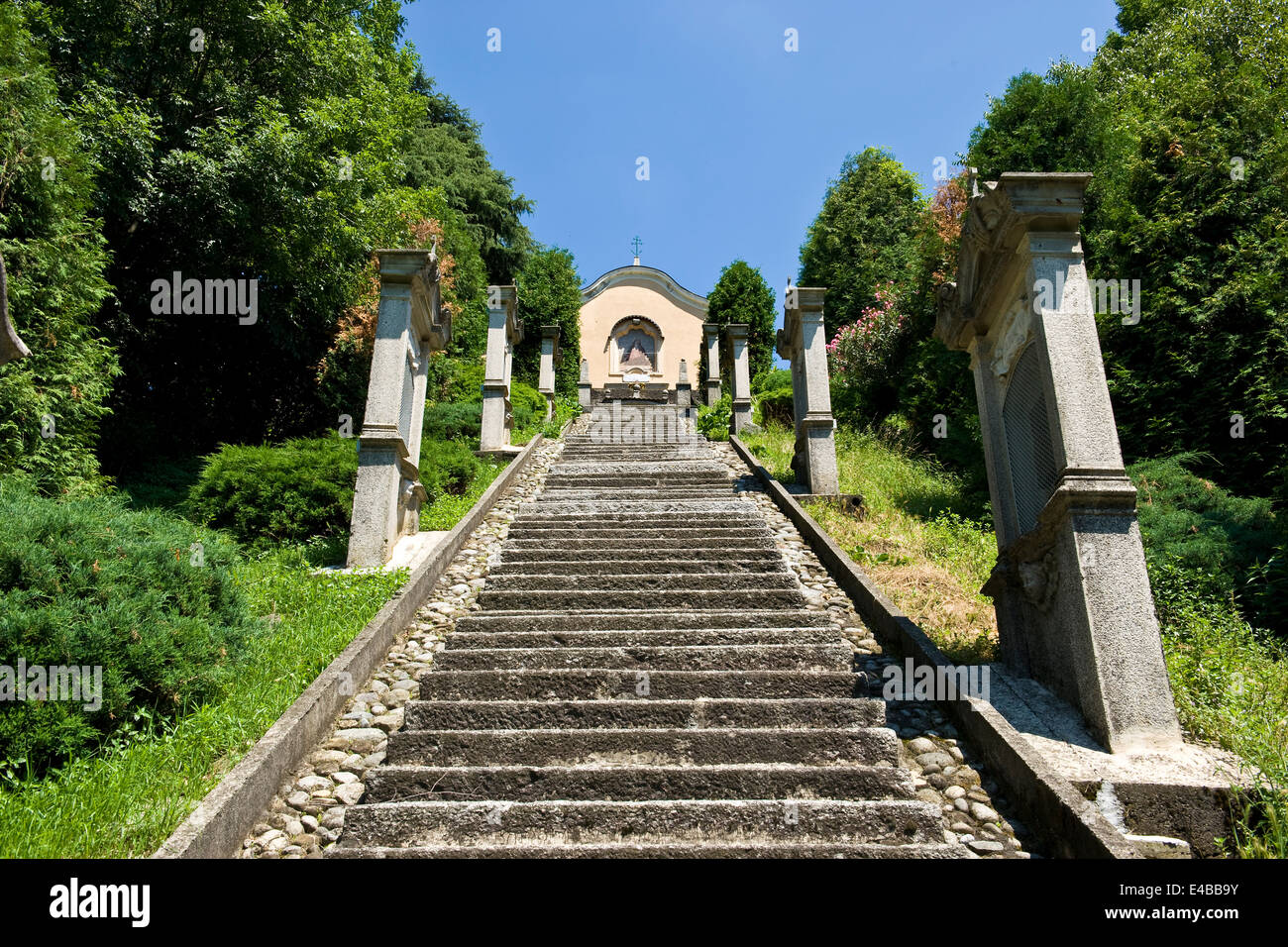 Italy, Lombardy, Airuno, Madonna della pace sanctuary, Santuario della ...