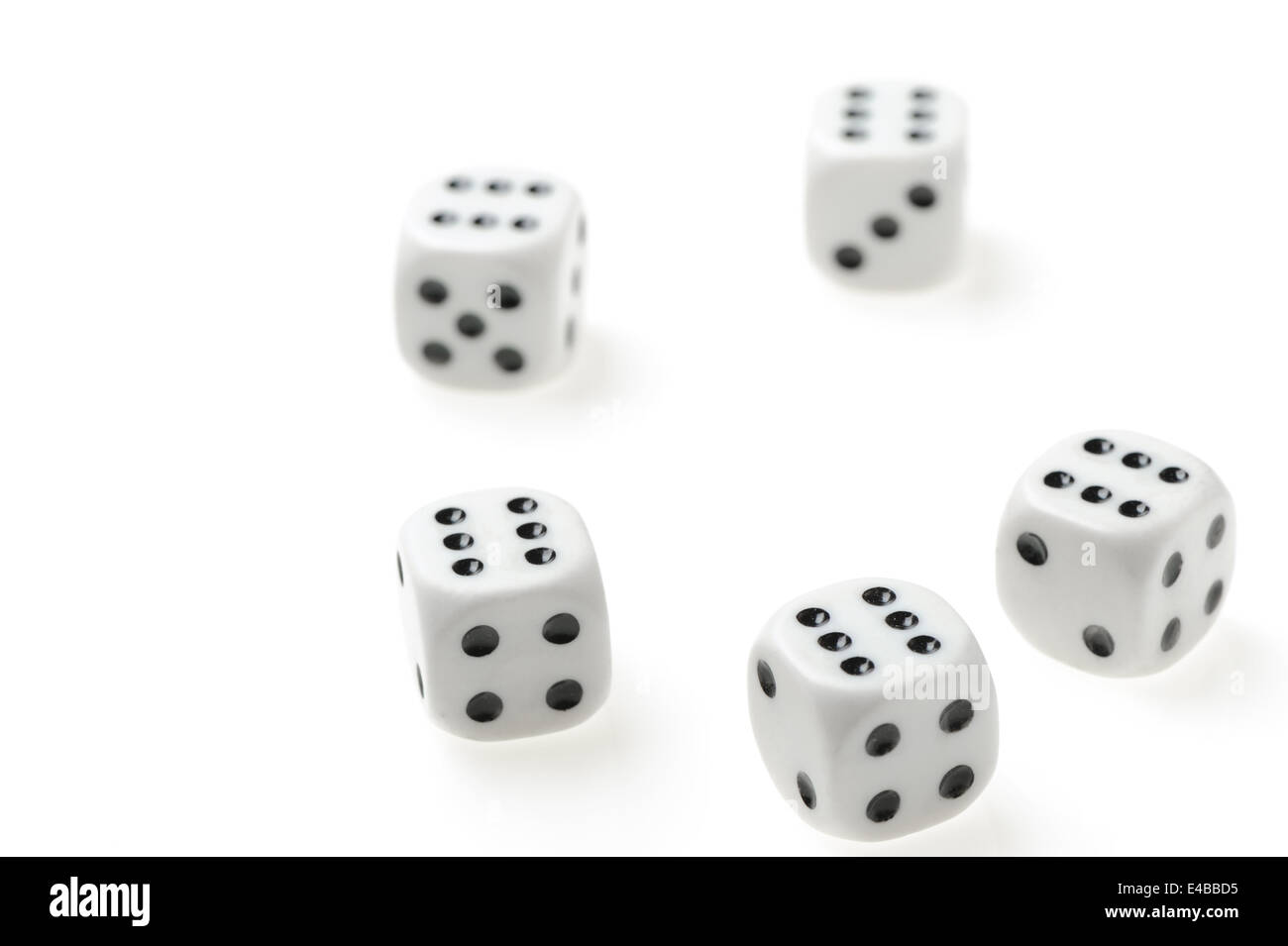 Set game cubes isolated hi-res stock photography and images - Alamy