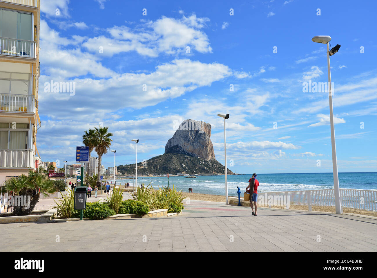 Promenade calpe alicante hi-res stock photography and images - Alamy