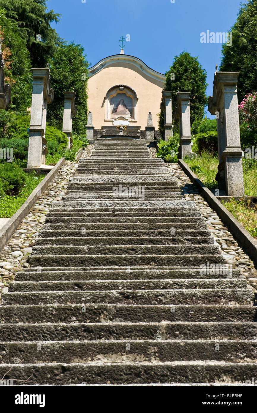 Italy, Lombardy, Airuno, Madonna della pace sanctuary, Santuario della ...